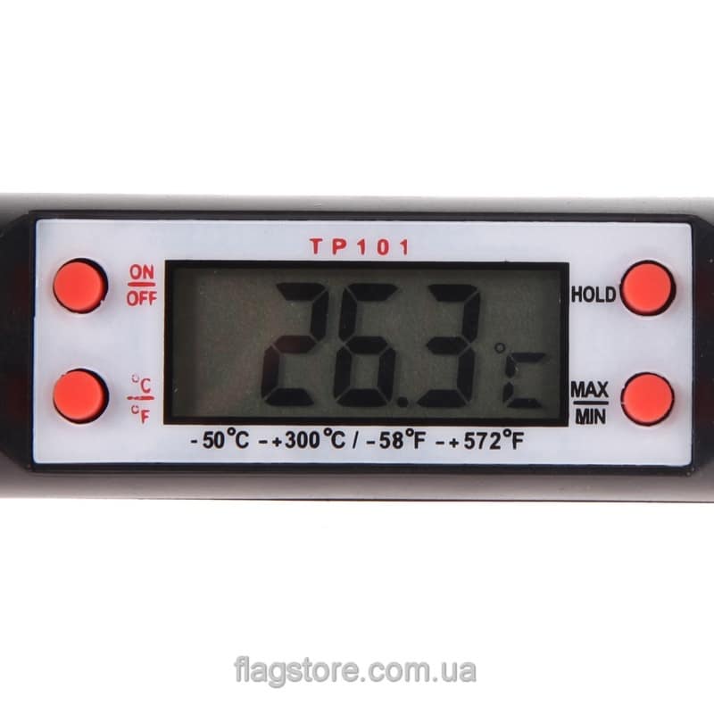 Купить цифровой градусник для еды и жидкостей TP101 - FlagStore.com.ua